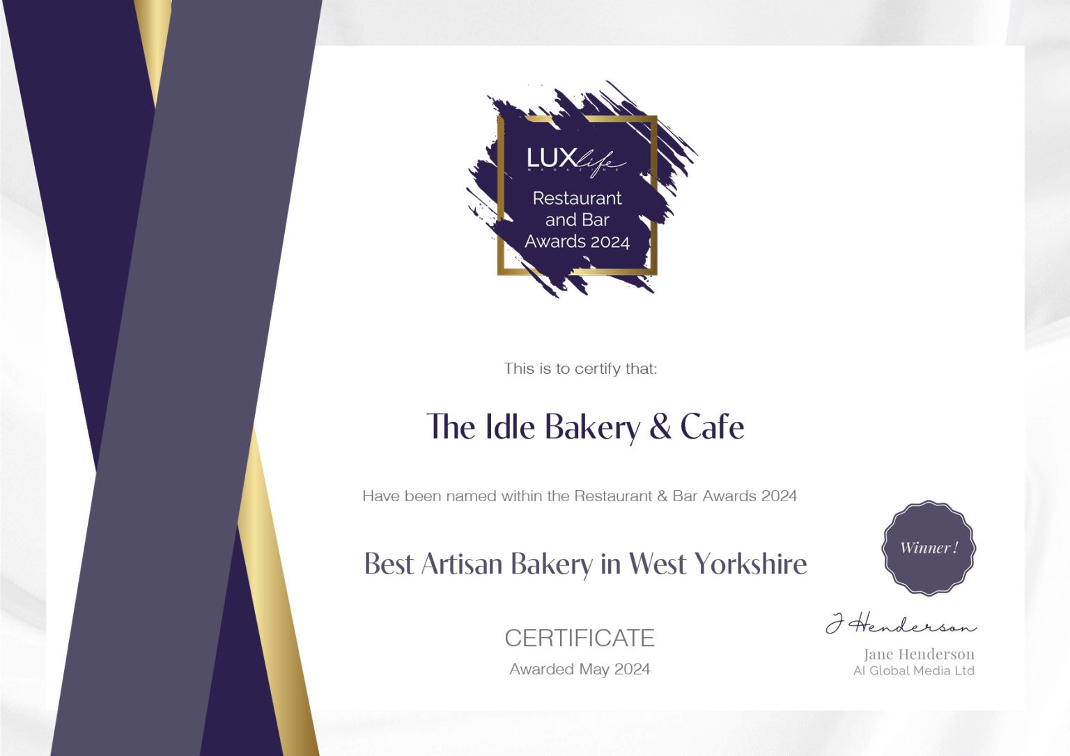 The Idle Bakery & Cafe – The Best Artisan Bakery West Yorkshire 2023 & 2024